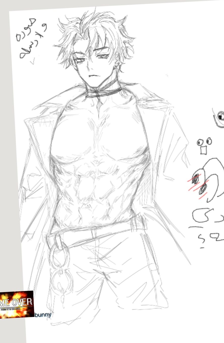 Sketch Wriothesley Genshin Impact | HoYoLAB