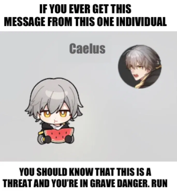 More dumb Caelus memes I made at 2am Honkai: Star Rail | HoYoLAB