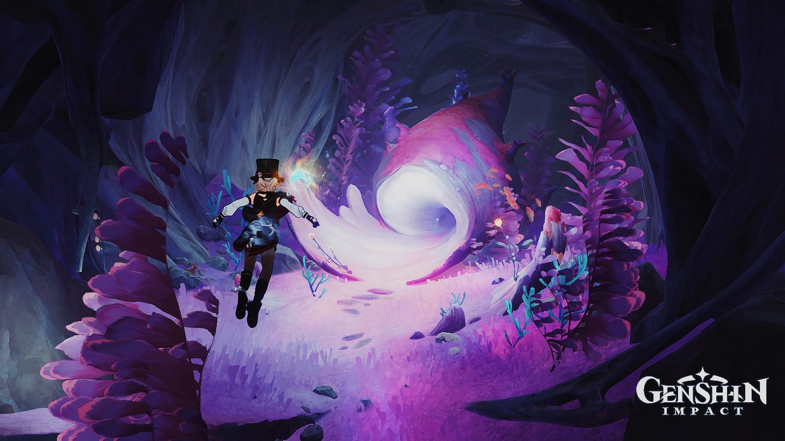 This huge purple shell 💜 Genshin Impact | HoYoLAB