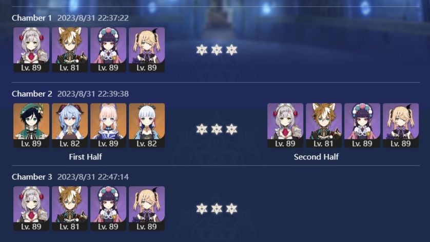 ZERO characters challenge! Bye bye Sumeru Abyss! Genshin Impact | HoYoLAB