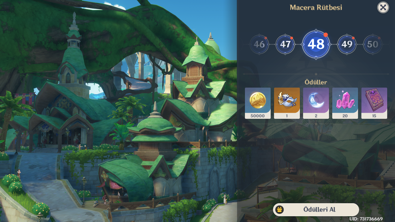 I finally reached adventure rank 50🌻 Genshin Impact | HoYoLAB