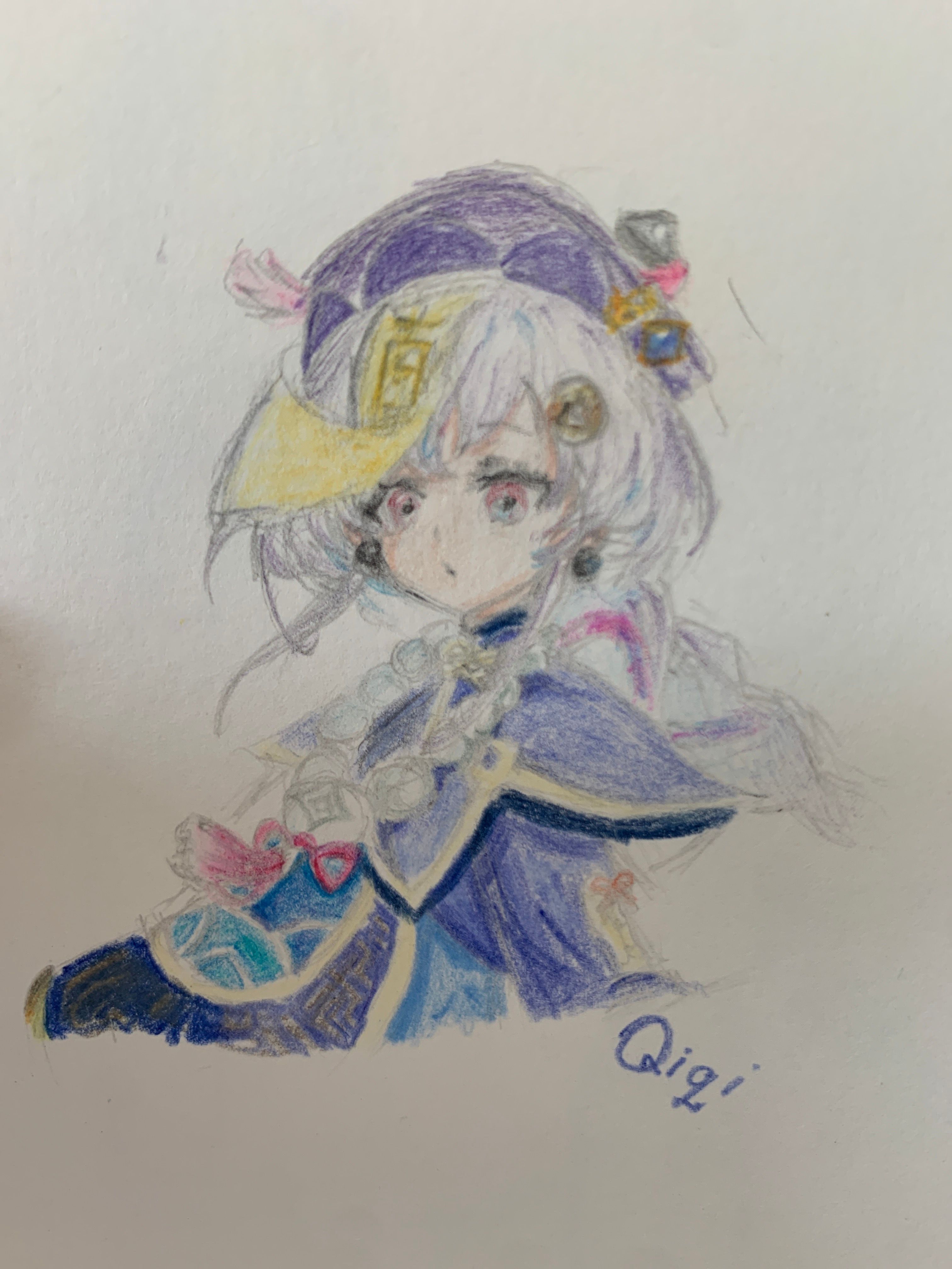 Qiqi fan art Genshin Impact | HoYoLAB