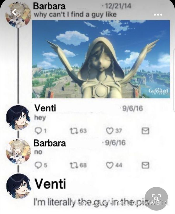 Venti memes cuz yes Genshin Impact | HoYoLAB