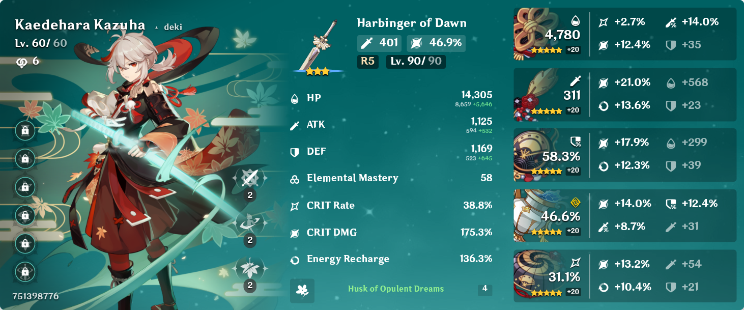 my future albedo build Genshin Impact | HoYoLAB