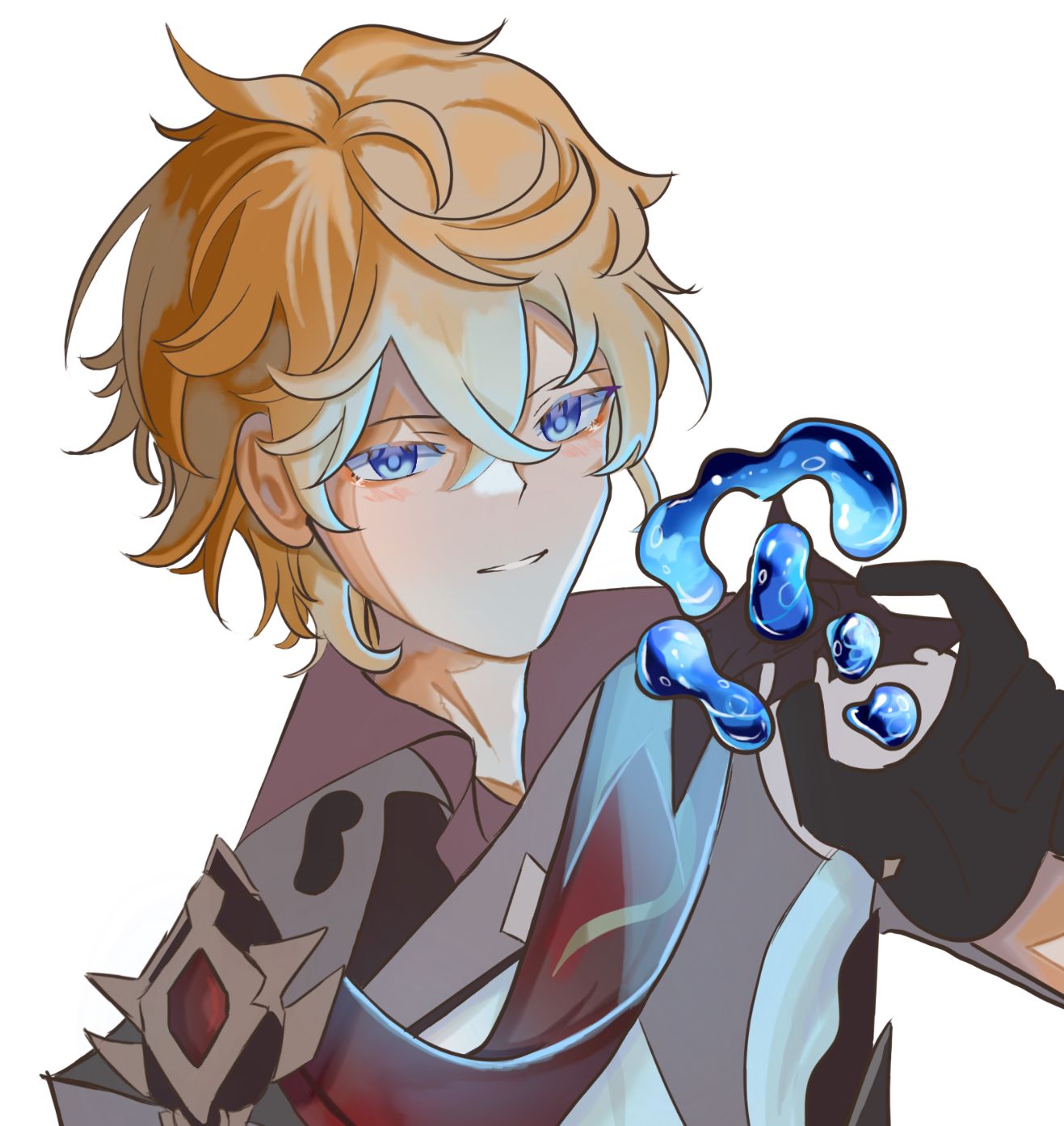 I learned how to colour water droplets Genshin Impact | HoYoLAB