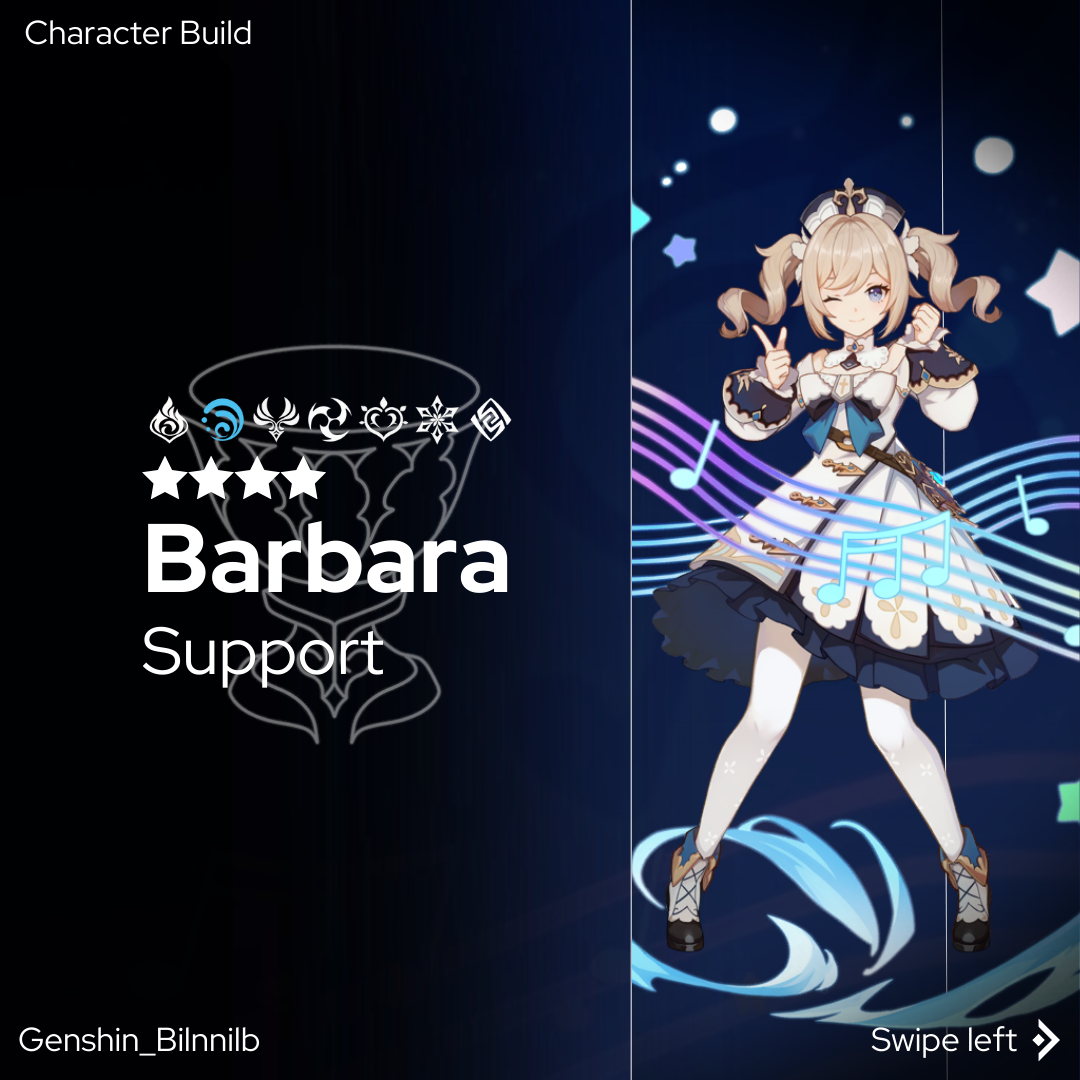 (4.0) Barbara Build Guide as Support Genshin Impact | HoYoLAB