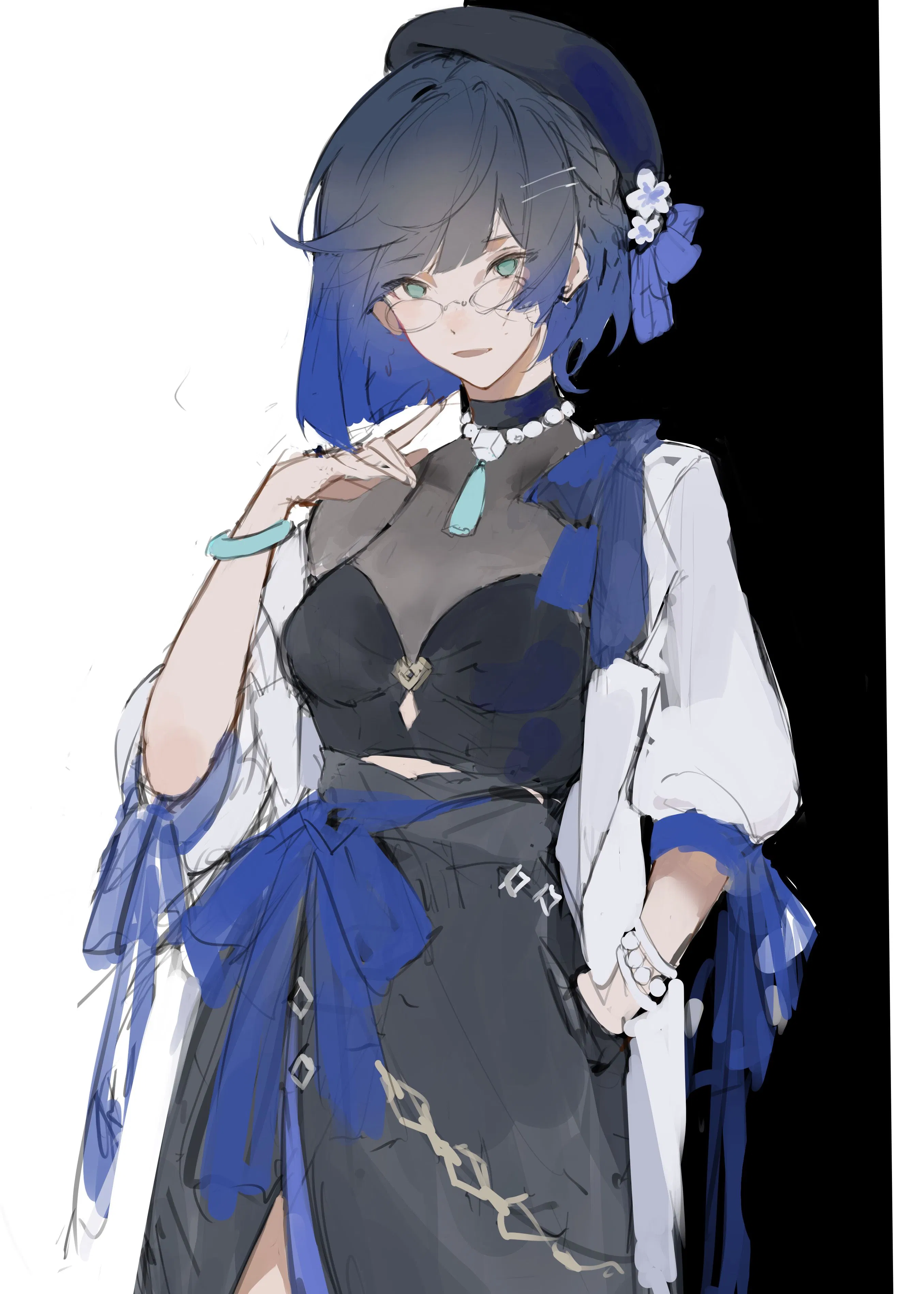 Modern Yelan Skin Design Genshin Impact | HoYoLAB