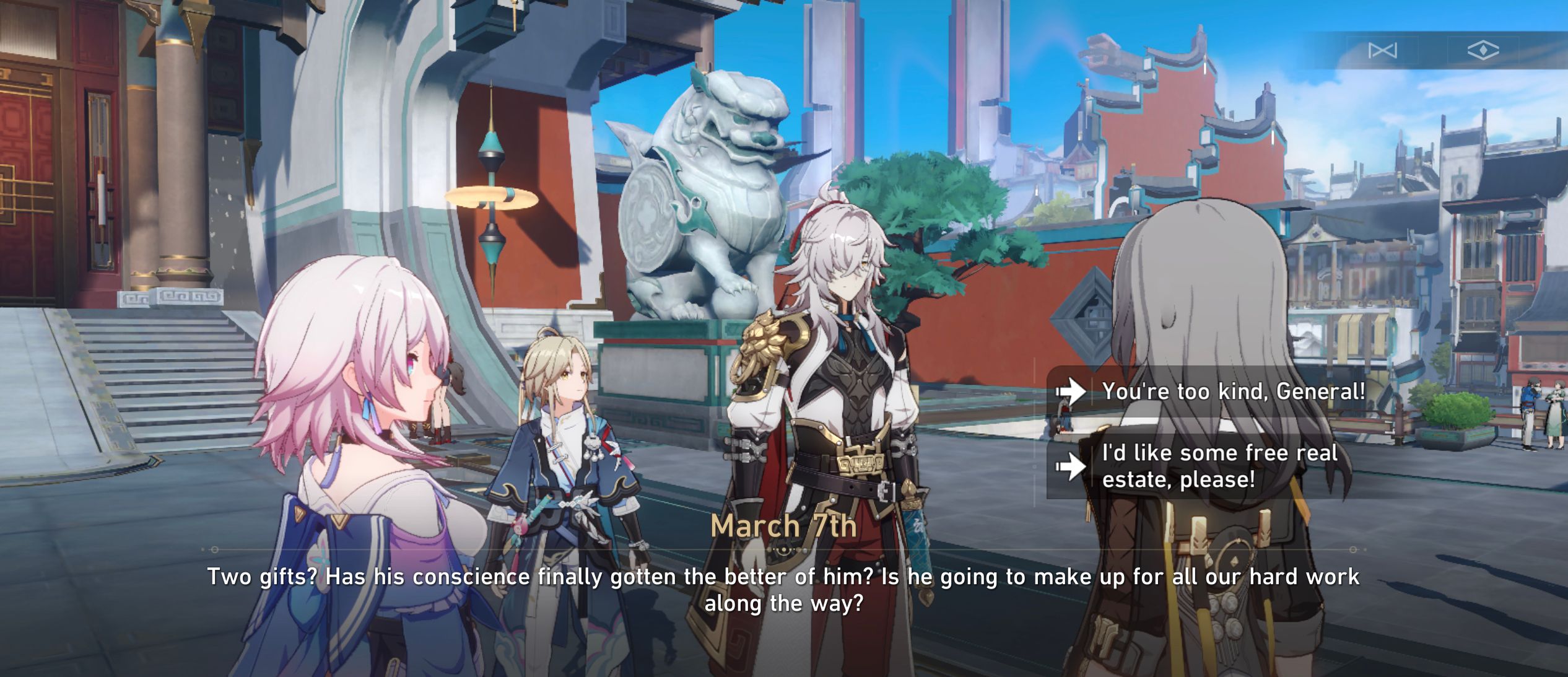 Daily reminder why you shouldn’t speedrun the dialogue in HSR Honkai ...