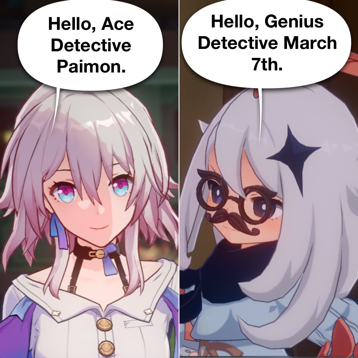 Can we have a detective crossover with these two? Genshin Impact | HoYoLAB