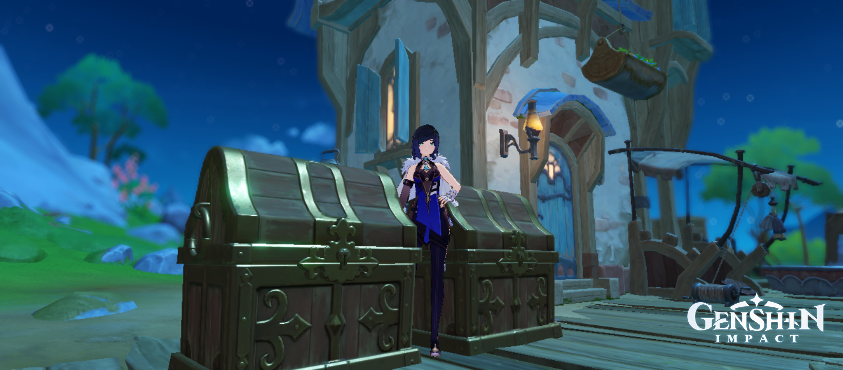 Yelan and her precious chests Genshin Impact | HoYoLAB