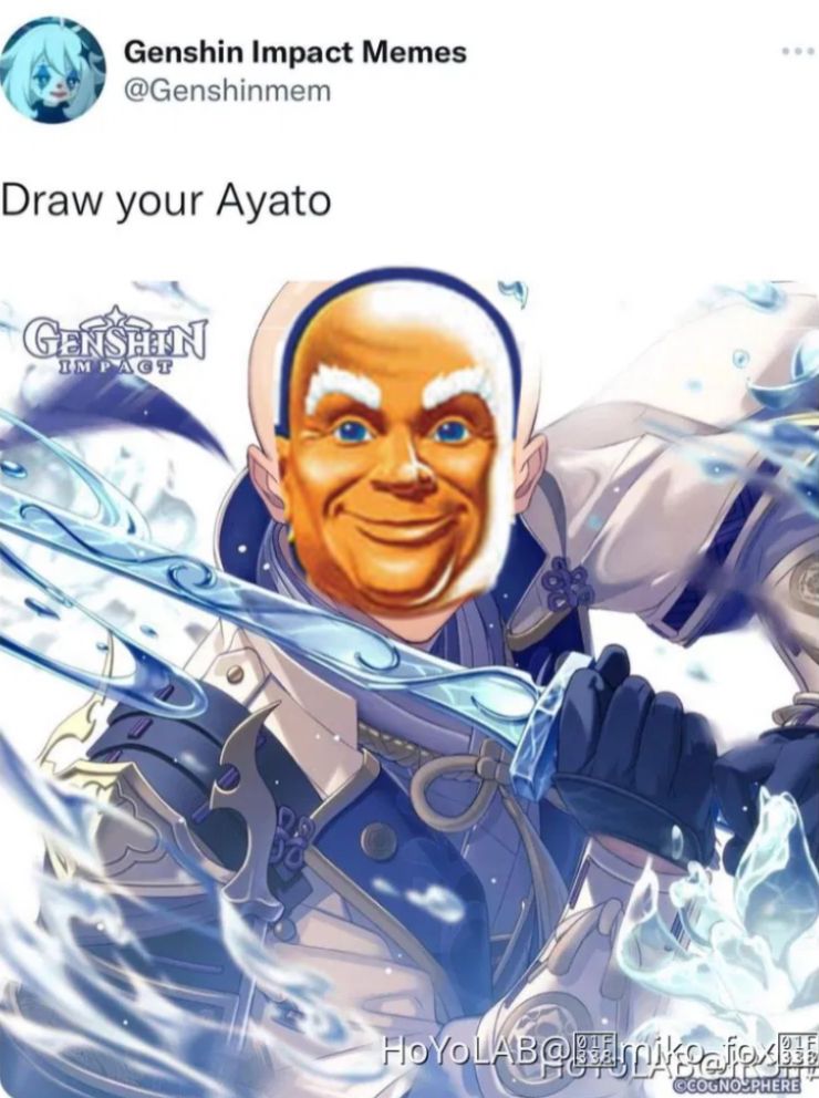 Draw ayato Genshin Impact | HoYoLAB