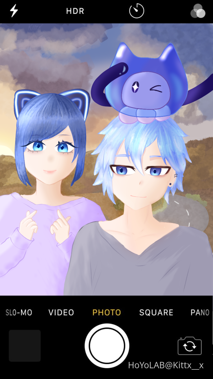 Mimo themed fan art (*￣3￣)╭♡ | HoYoLAB