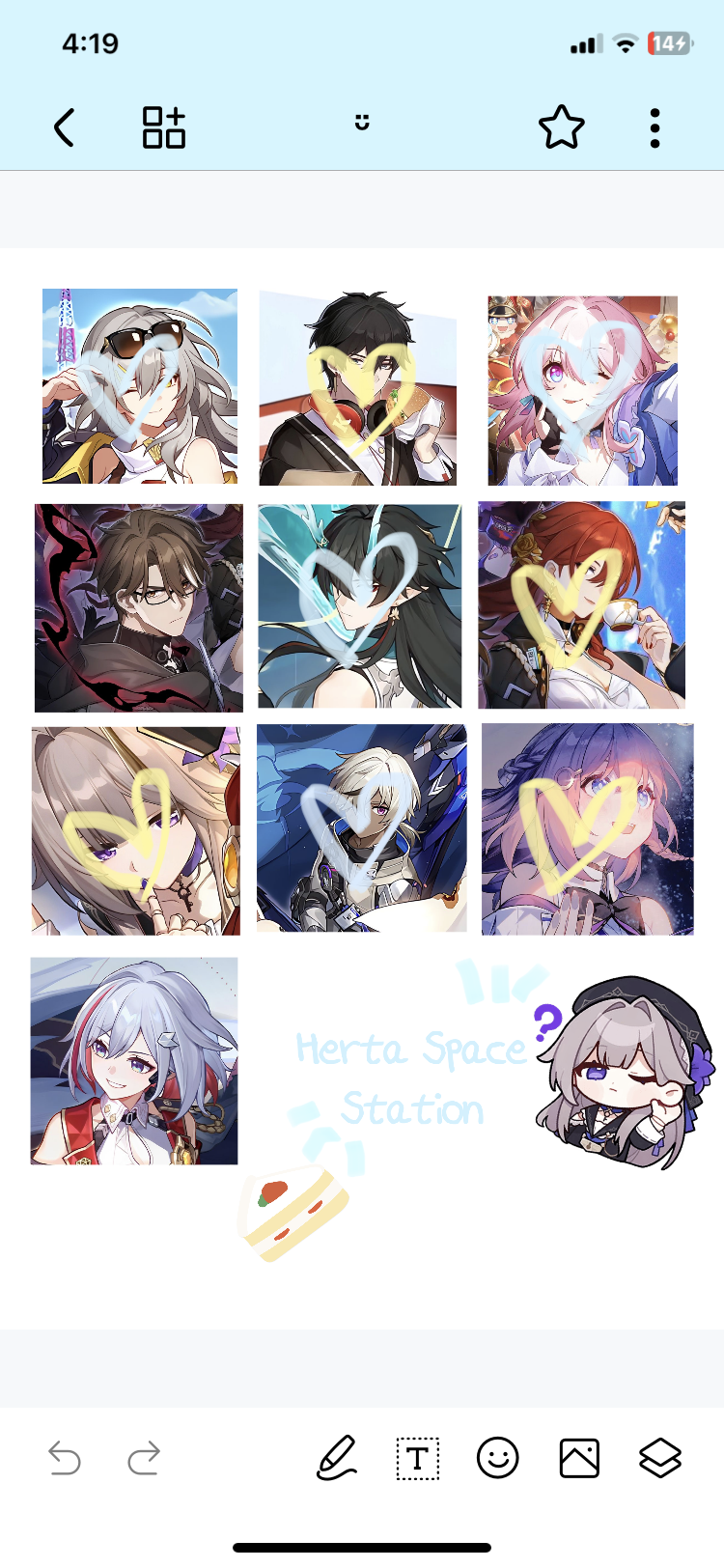 My hsr characters list (part 1) Honkai: Star Rail | HoYoLAB