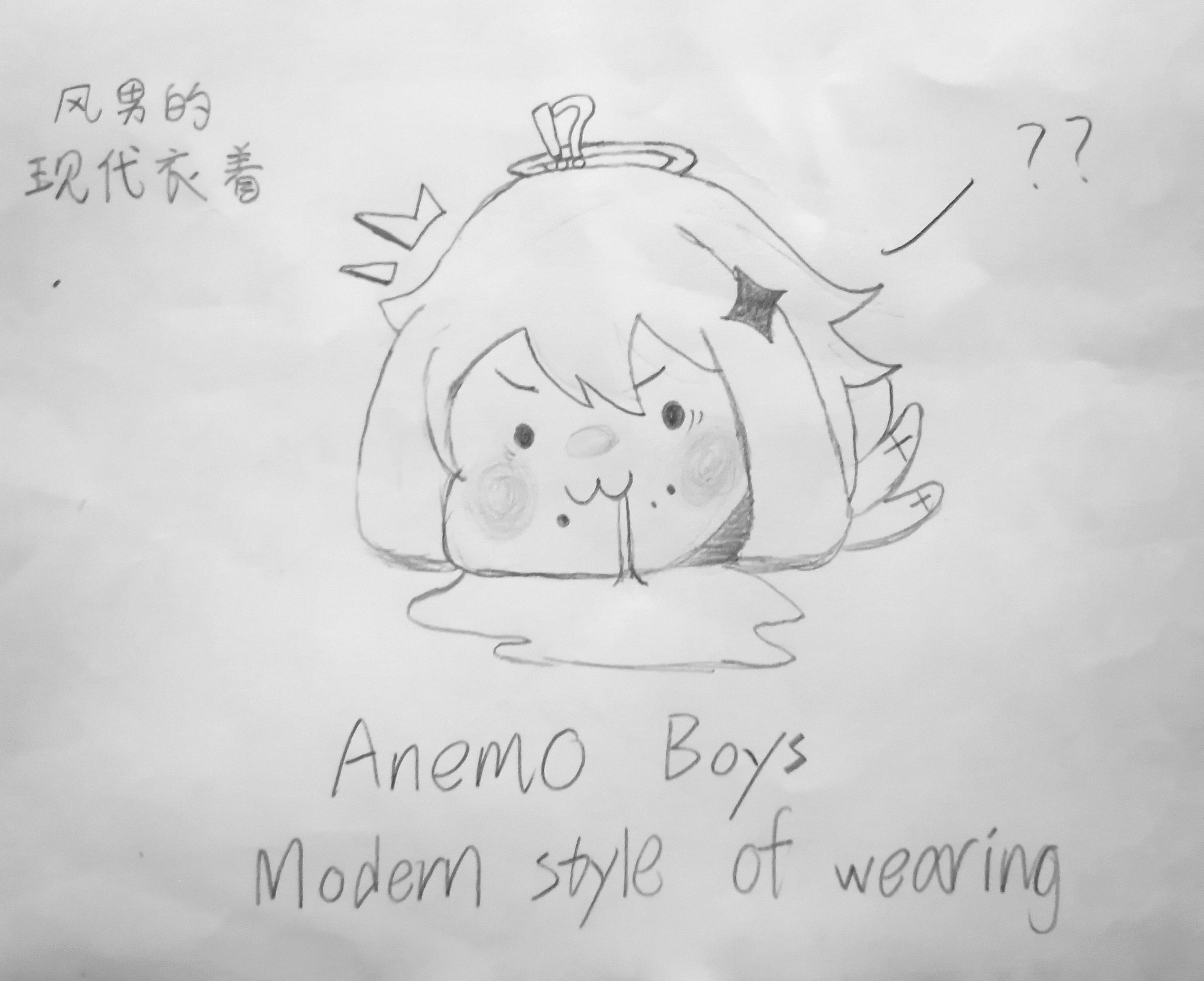 Anemo Boys (but modern style) Genshin Impact | HoYoLAB