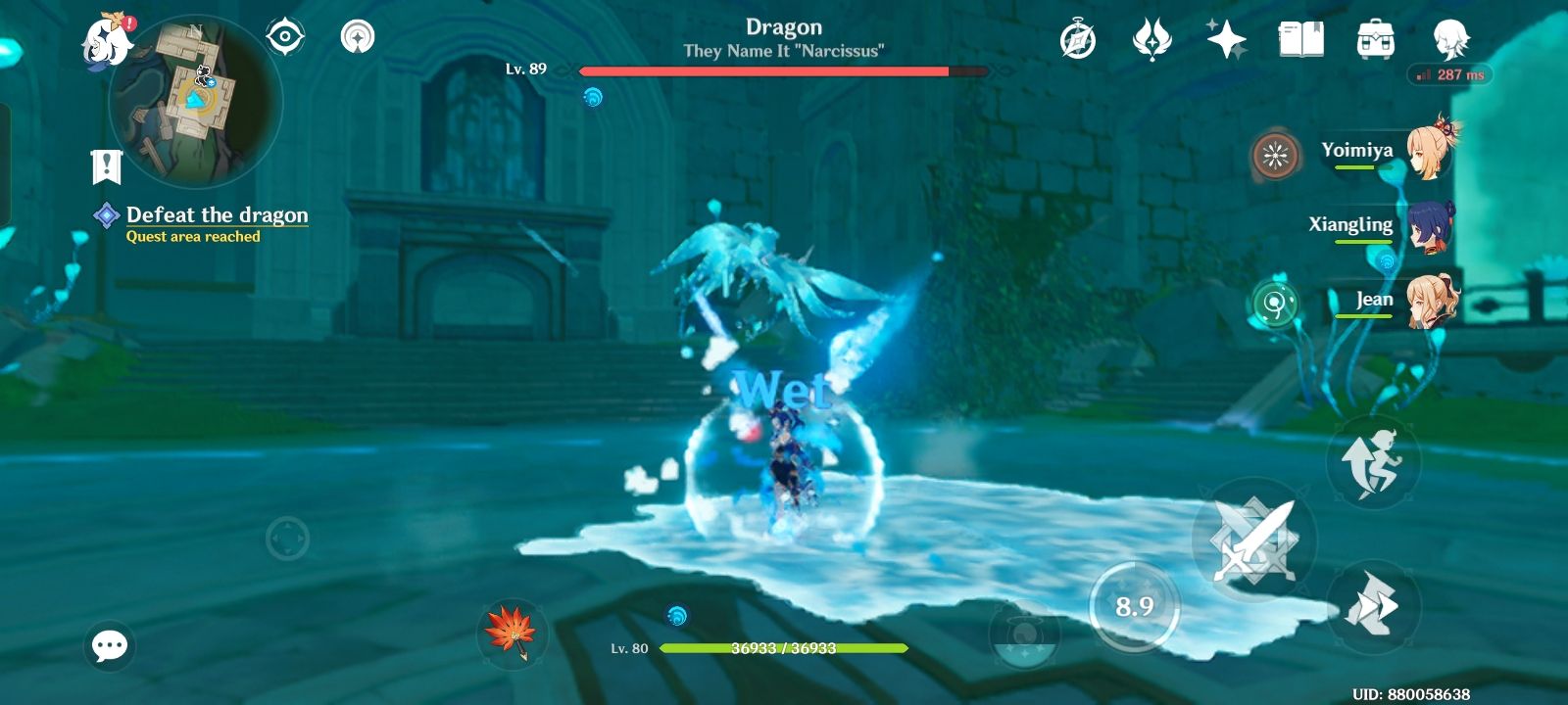 Finally a real oceanoid battle. I waited for the mimics in starting 😅 ...