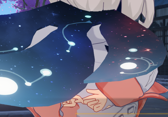 JUST REALISED THAT PAIMON IS HOLDING HER FINGERS BEHIND HER BACK IN ...