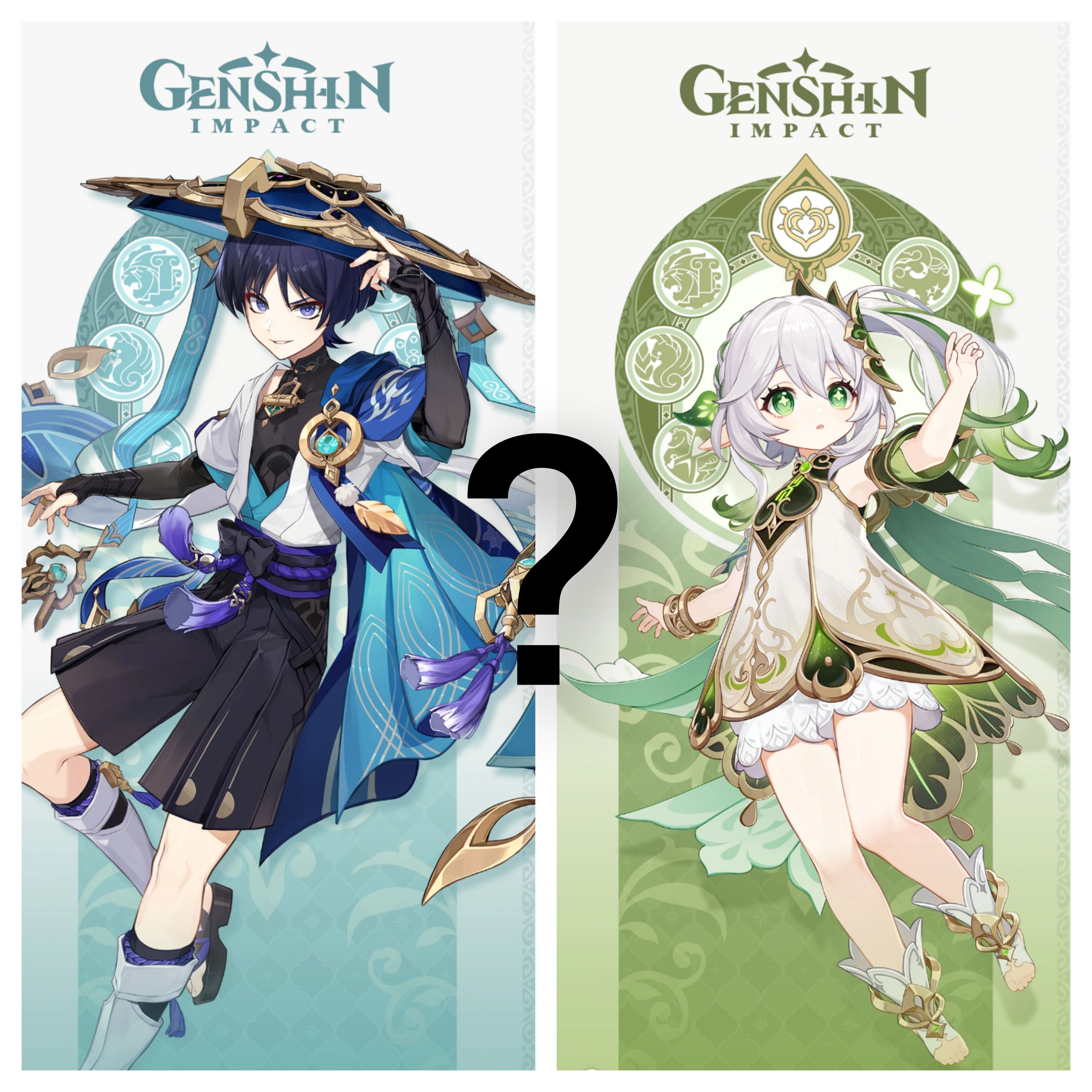 nahida or wanderer Genshin Impact | HoYoLAB