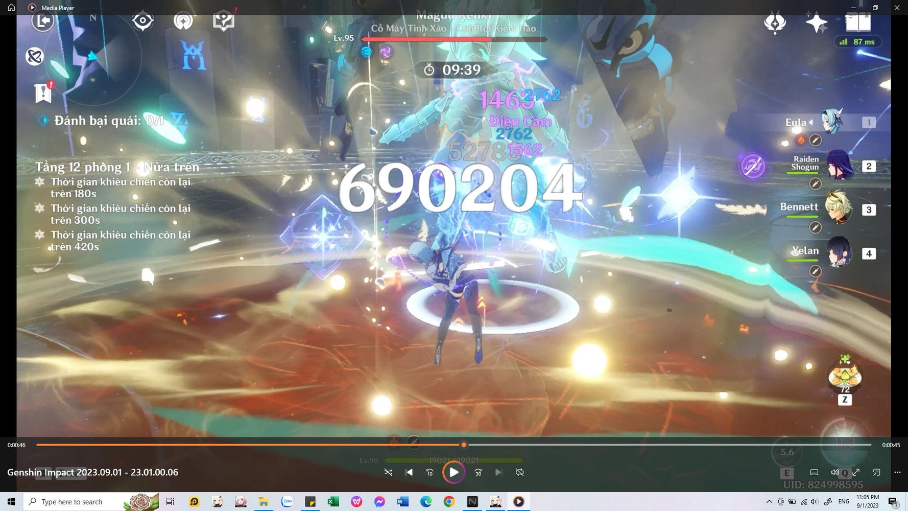 Eula nuke la hoàn Genshin Impact | HoYoLAB