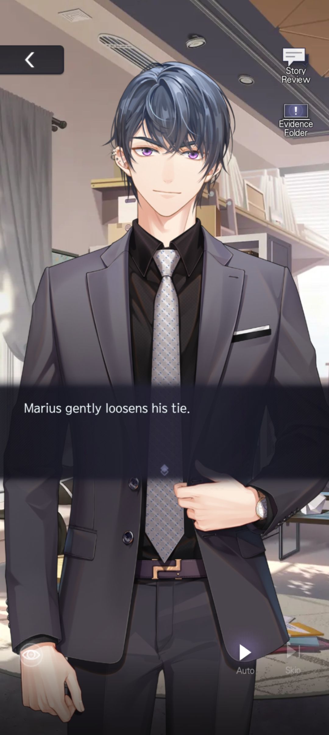 Blushing Marius is so cuteee 😭 ️ Tears of Themis | HoYoLAB