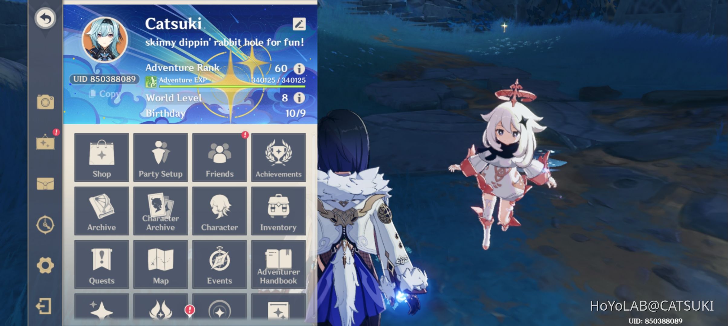 Adventure rank 60👾 Genshin Impact | HoYoLAB