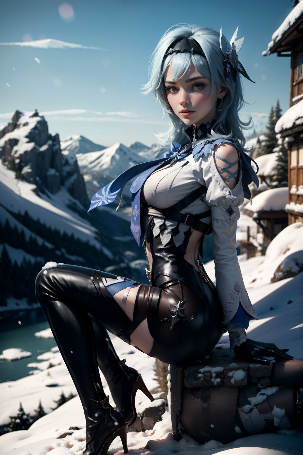 Eula AI 3DCG Genshin Impact | HoYoLAB