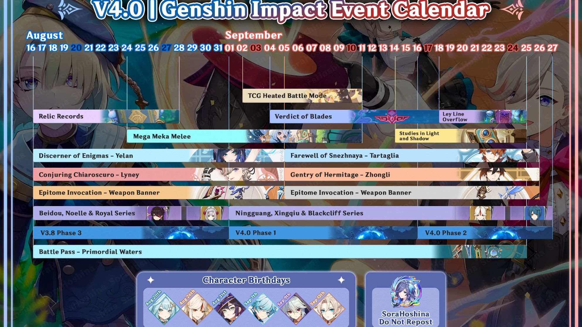 [V4.0] Genshin Impact 4.0 Calendar (Phase 2) Genshin Impact | HoYoLAB