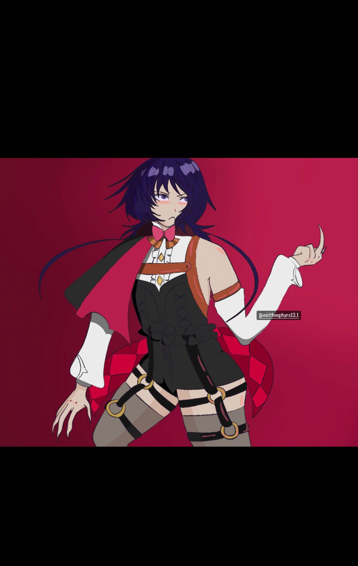 Scaramouche dressed as lyney Genshin Impact | HoYoLAB