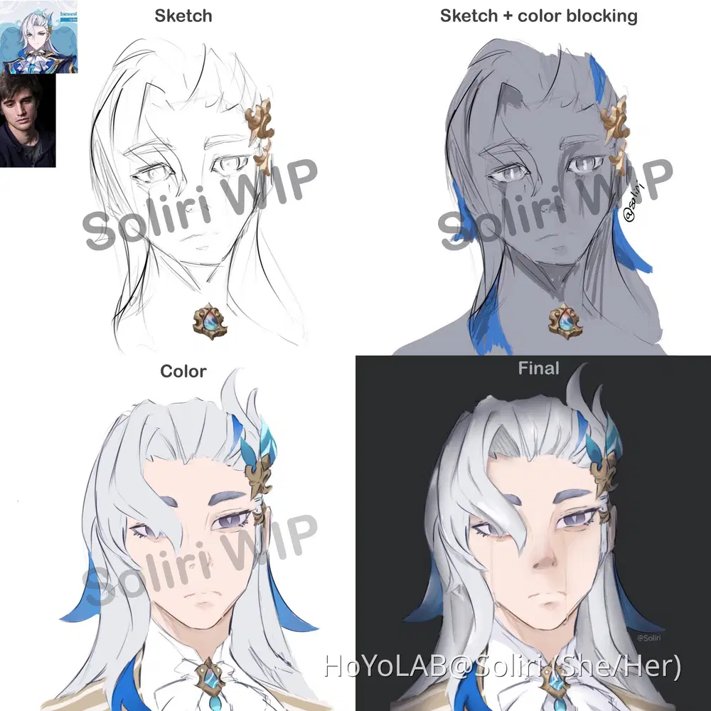 Neuvillette Fanart Genshin Impact | HoYoLAB