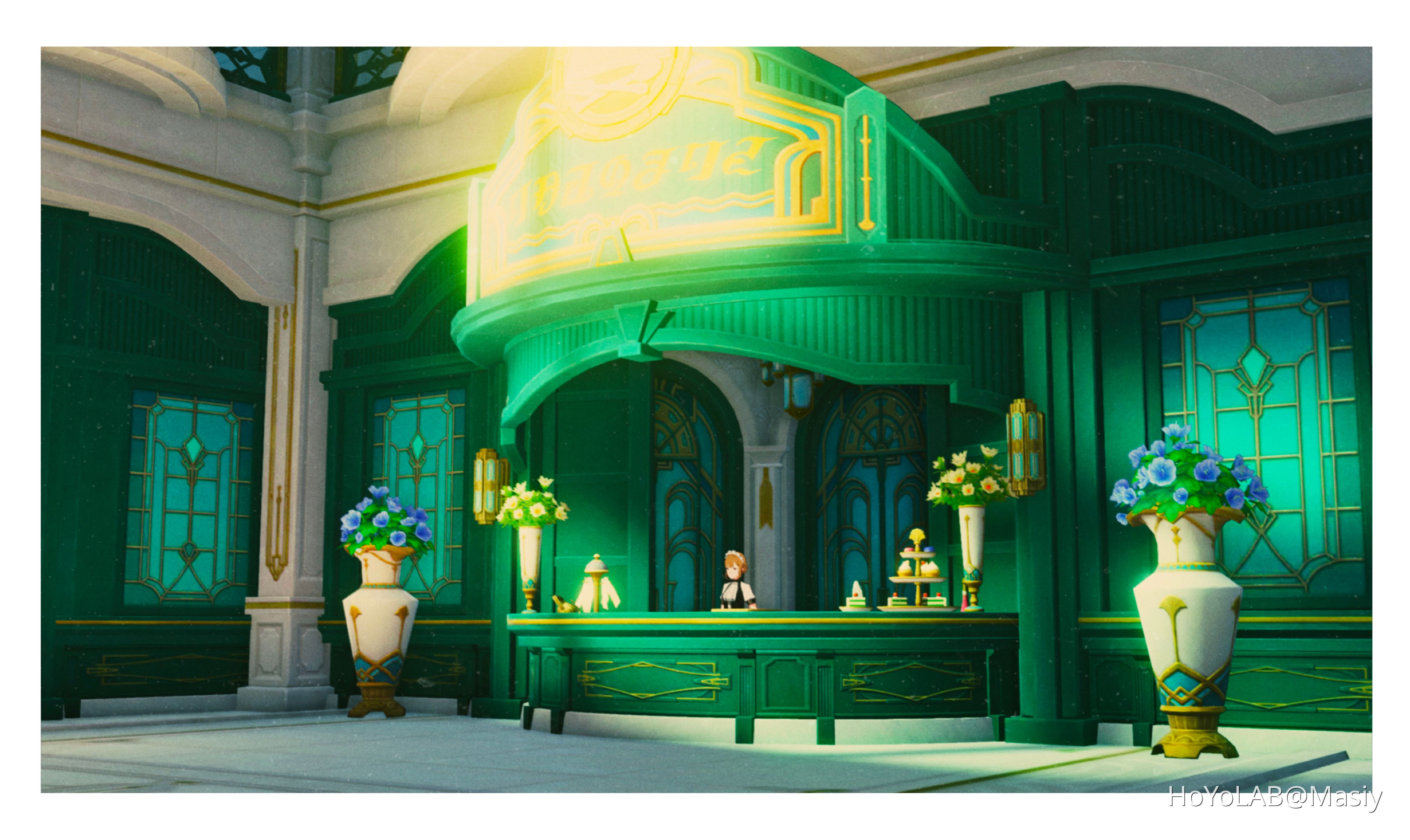 Green Genshin Impact | HoYoLAB