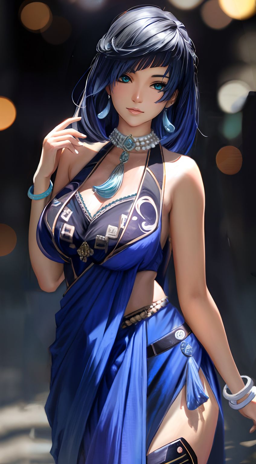 Yelan (AI generated) Genshin Impact | HoYoLAB