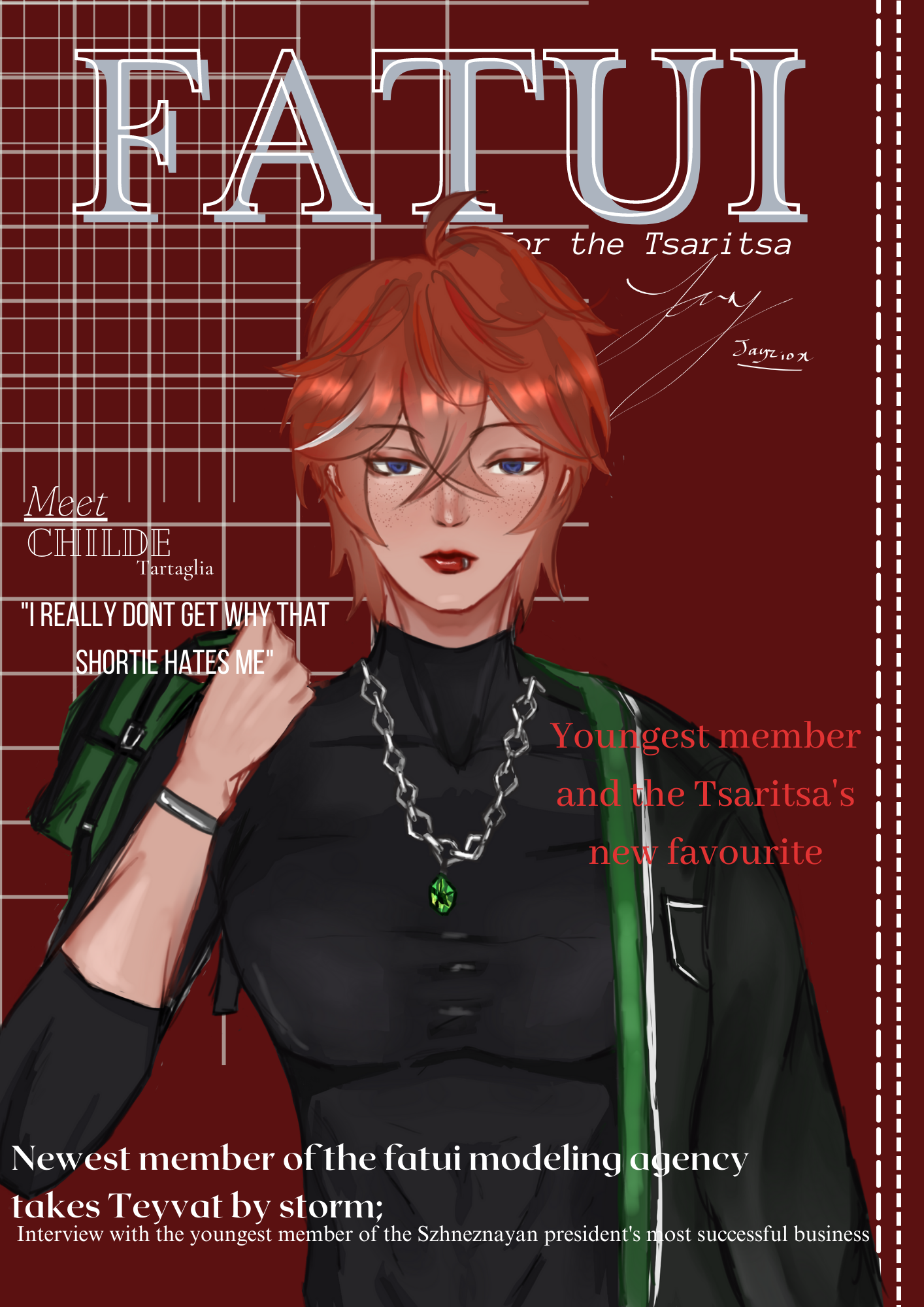 model childe🤞 Genshin Impact | HoYoLAB