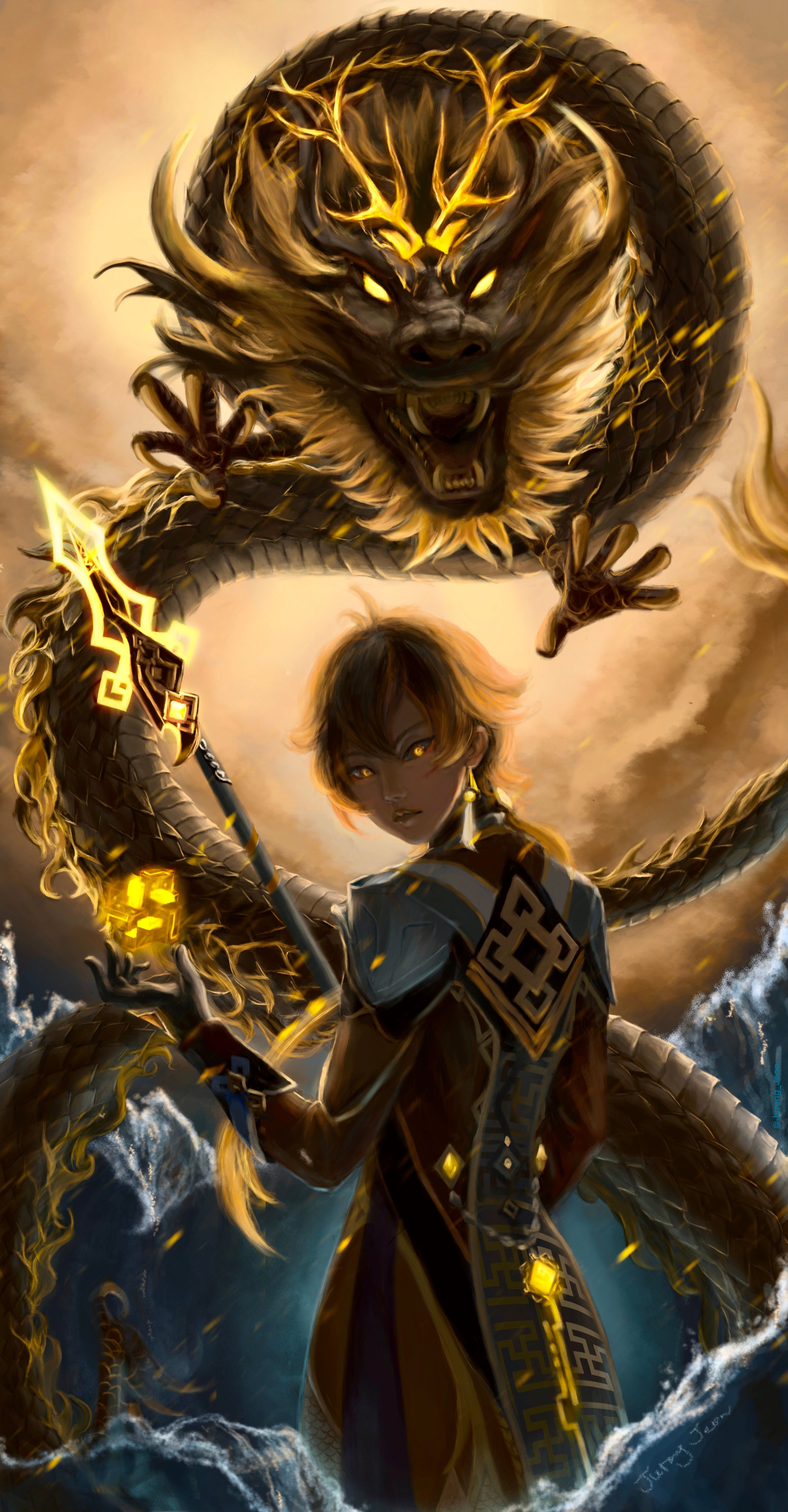 Zhongli_Back in Those Days Genshin Impact | HoYoLAB