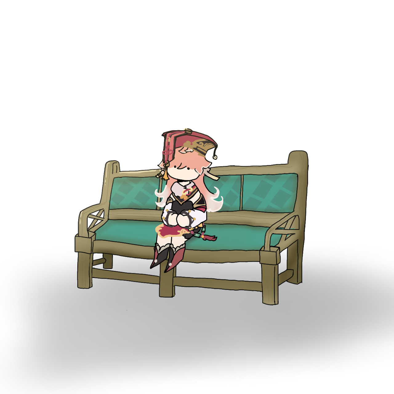 Waiting for the Aquabus.. Genshin Impact | HoYoLAB