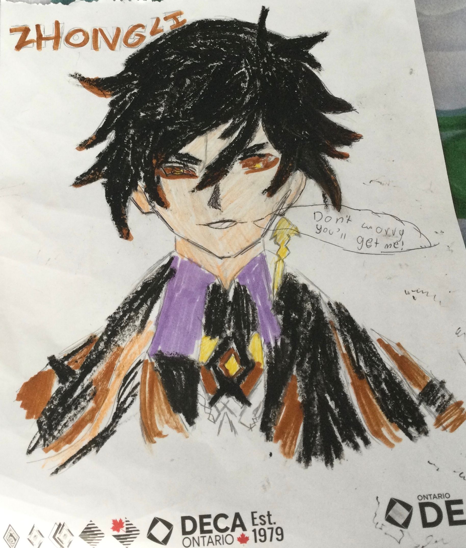 Zhongli fan art Genshin Impact | HoYoLAB