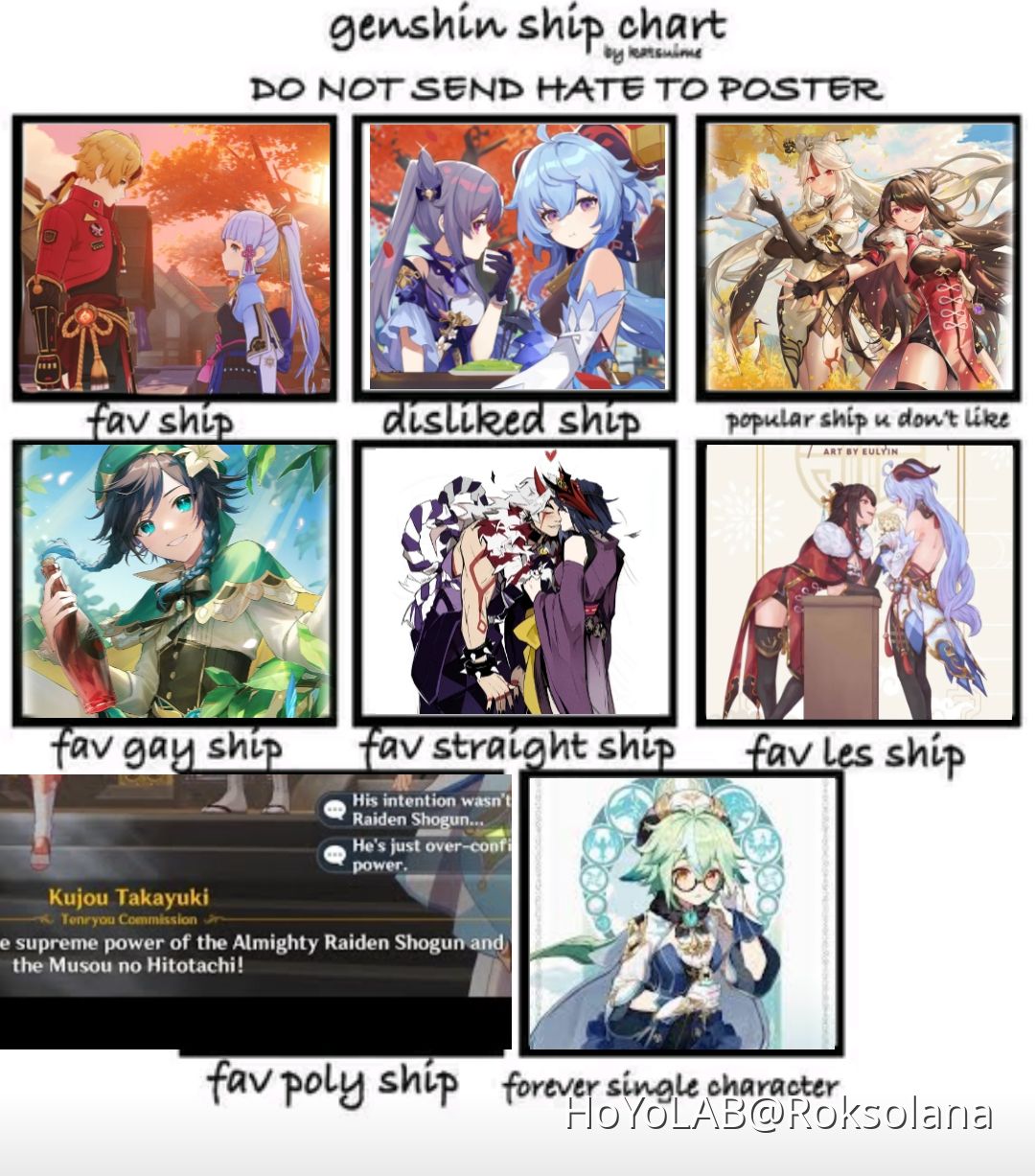 Favorite ships :3 Genshin Impact | HoYoLAB