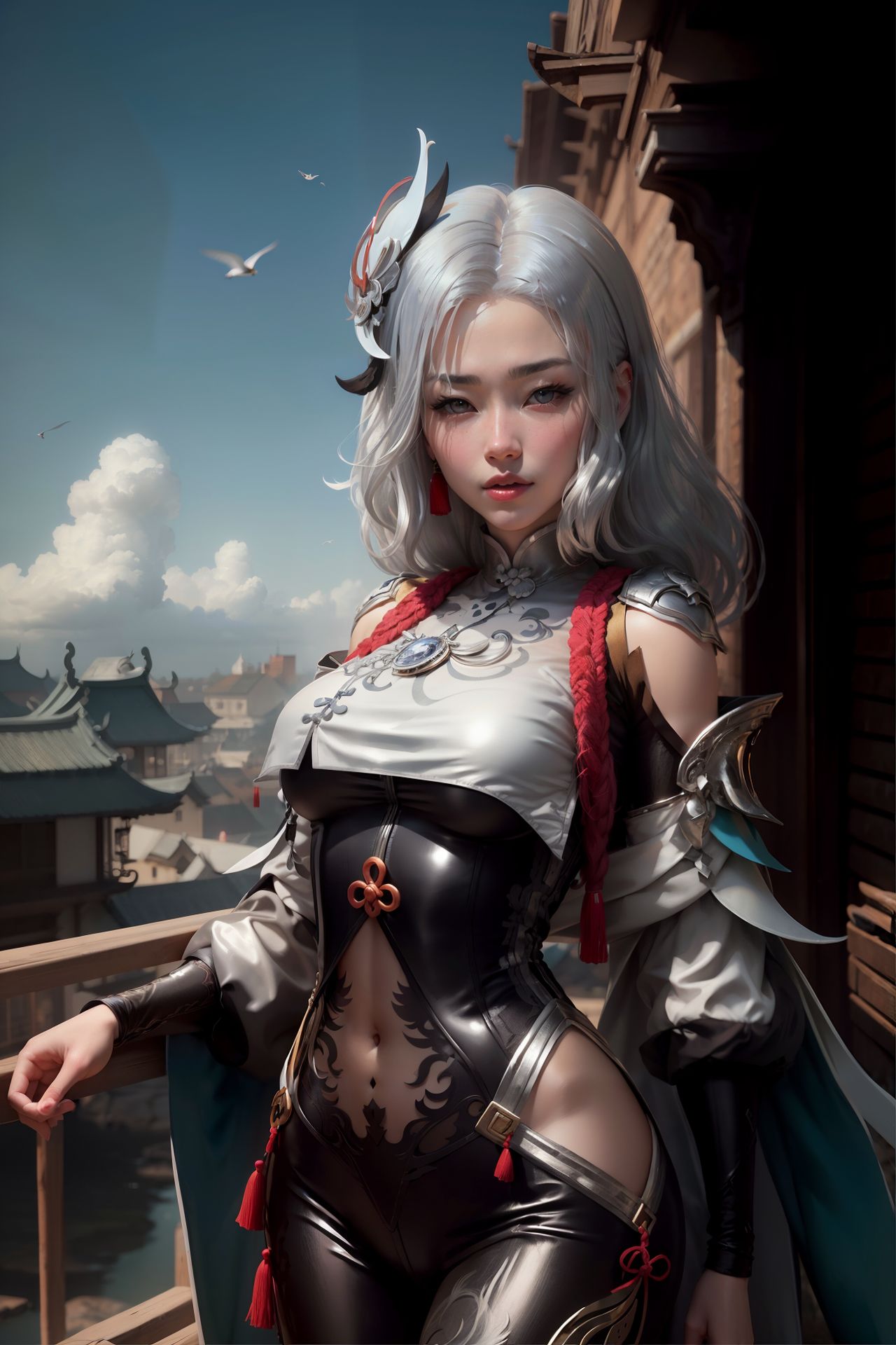 Shenhe AI 3DCG Genshin Impact | HoYoLAB