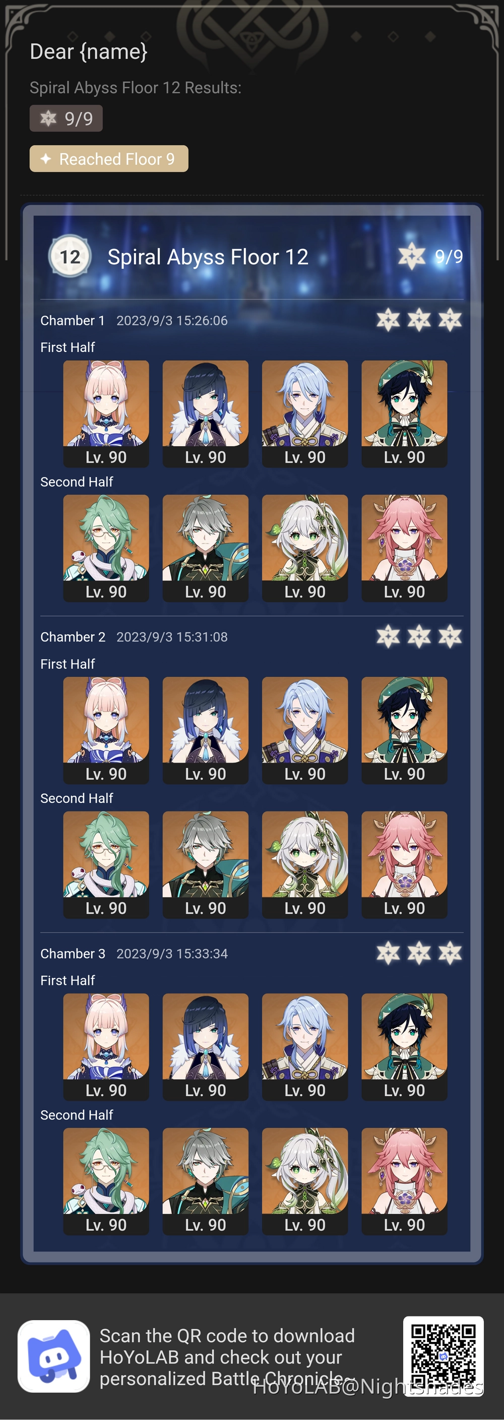 Floor 12 compo cool as always Genshin Impact | HoYoLAB