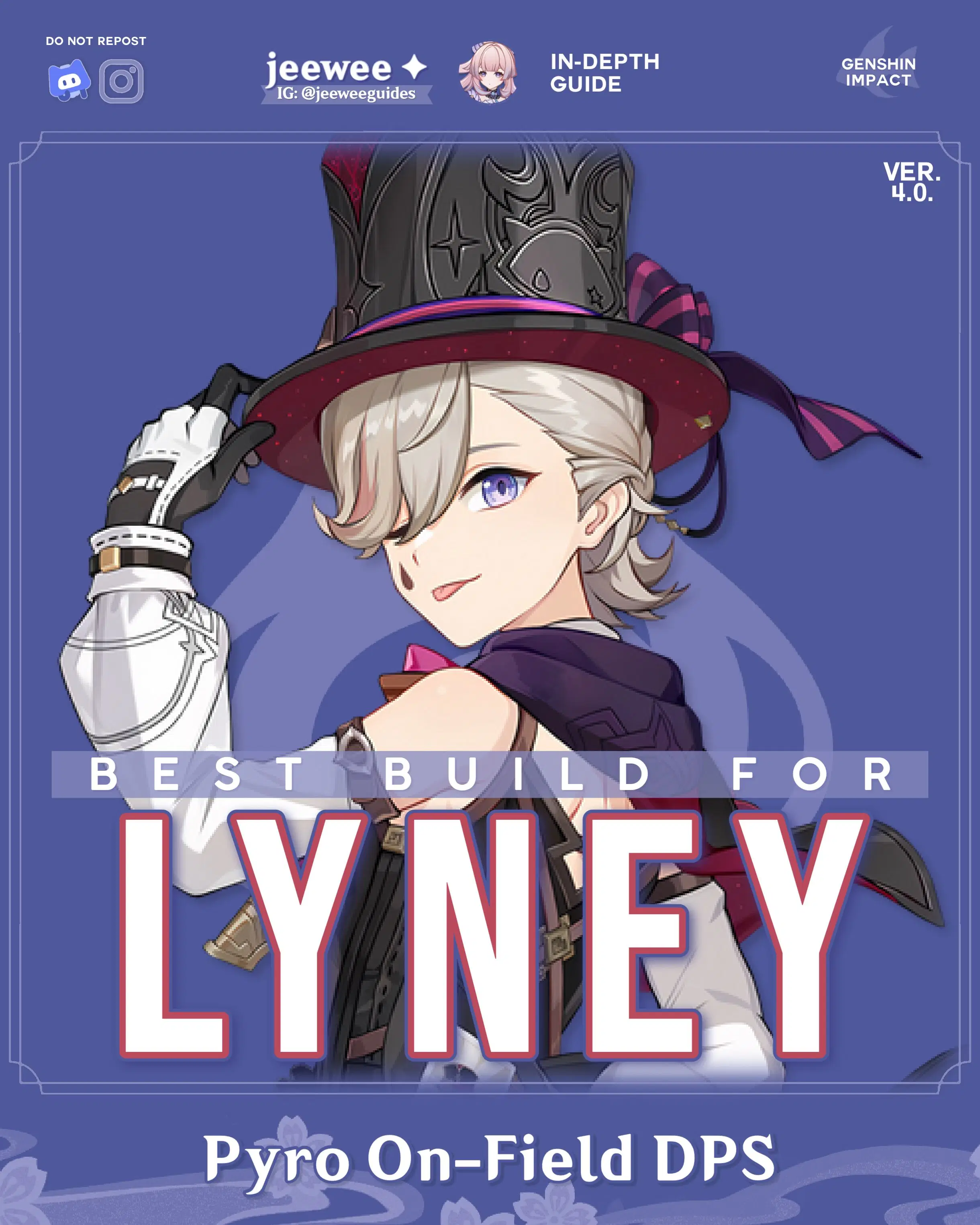 [4.0. Guide] Lyney Build 🃏 (Pyro On-Field DPS) Genshin Impact | HoYoLAB