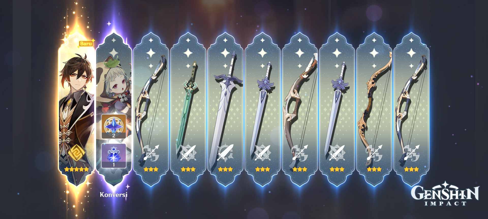 Ternyata rate on dan sekarang jadi rate off. Genshin Impact | HoYoLAB