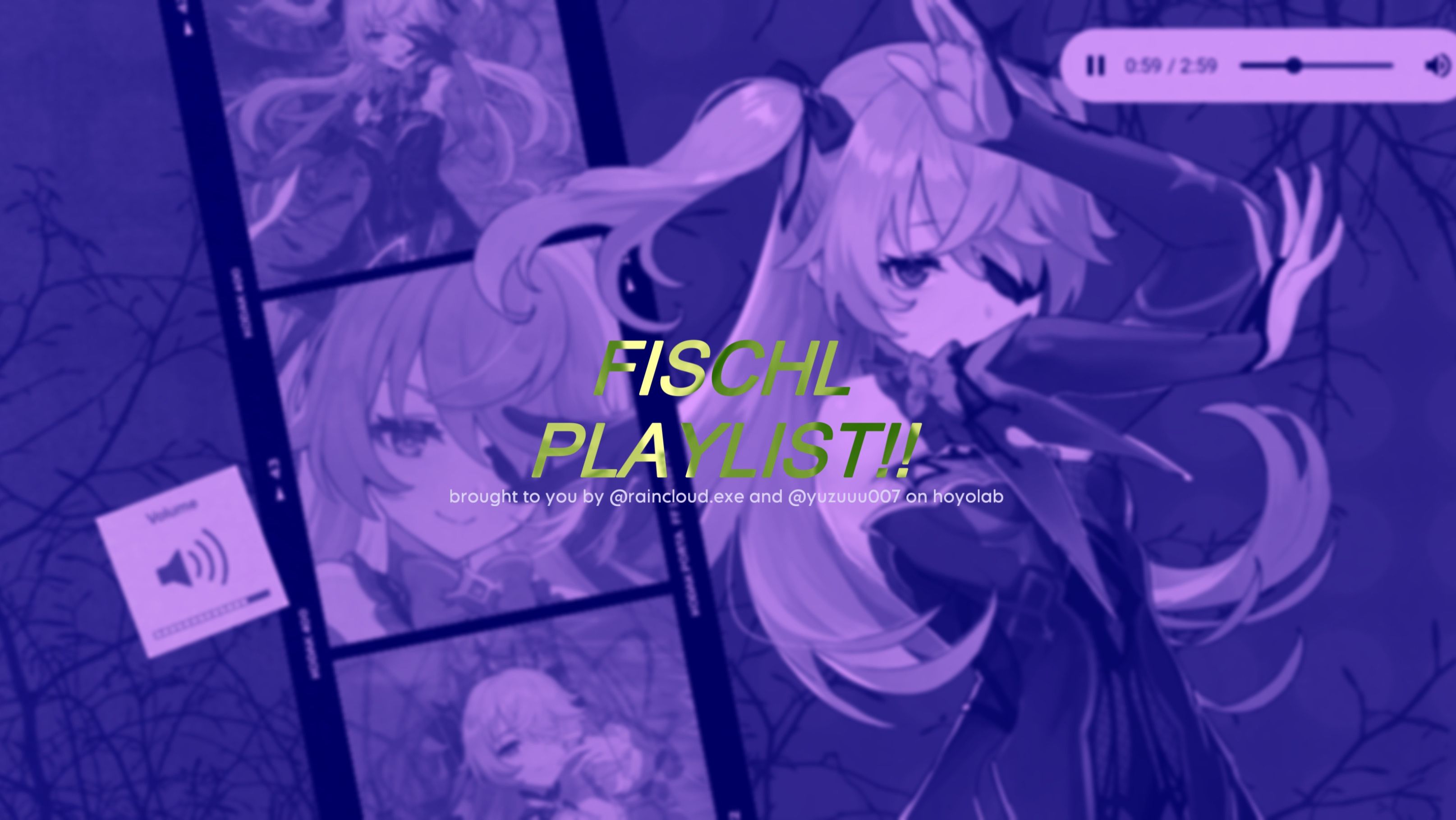 BOTTLEMI PLAYLIST REQUEST || Fischl [GI] Genshin Impact | HoYoLAB