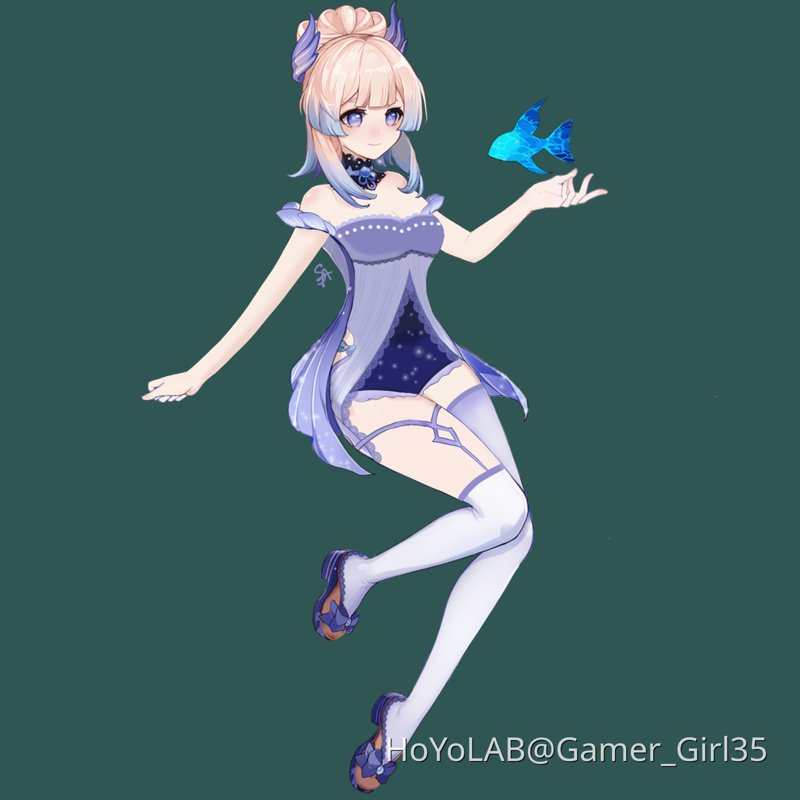 Kokomi Redesign Genshin Impact | HoYoLAB