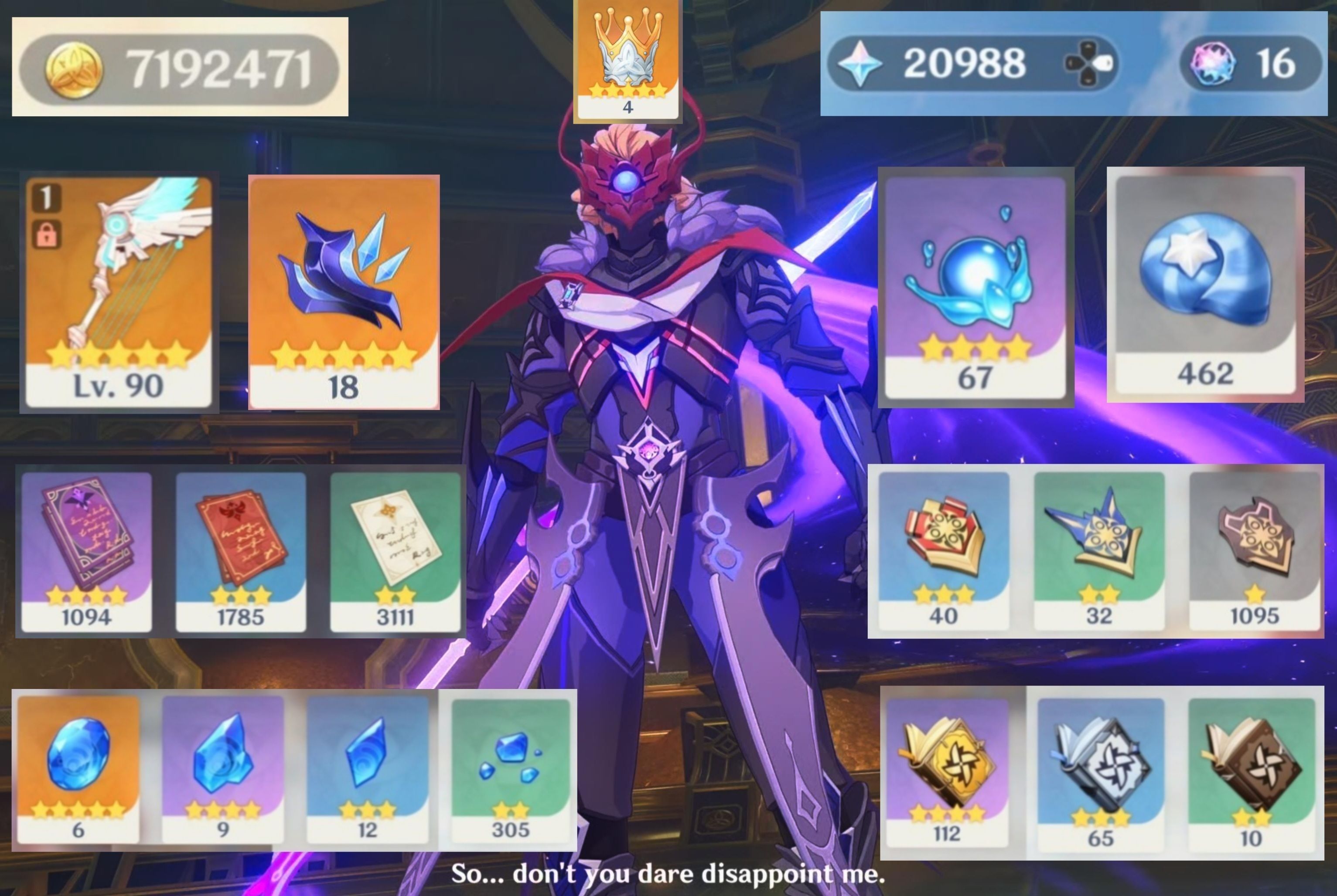 Childe will be my 10th limited 5 star as a F2P 👑 Saved and Pre-Farmed ...