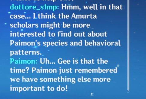 paimon being sus Genshin Impact | HoYoLAB