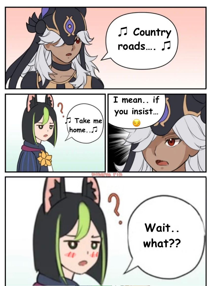 Cursed cyno joke Genshin Impact | HoYoLAB