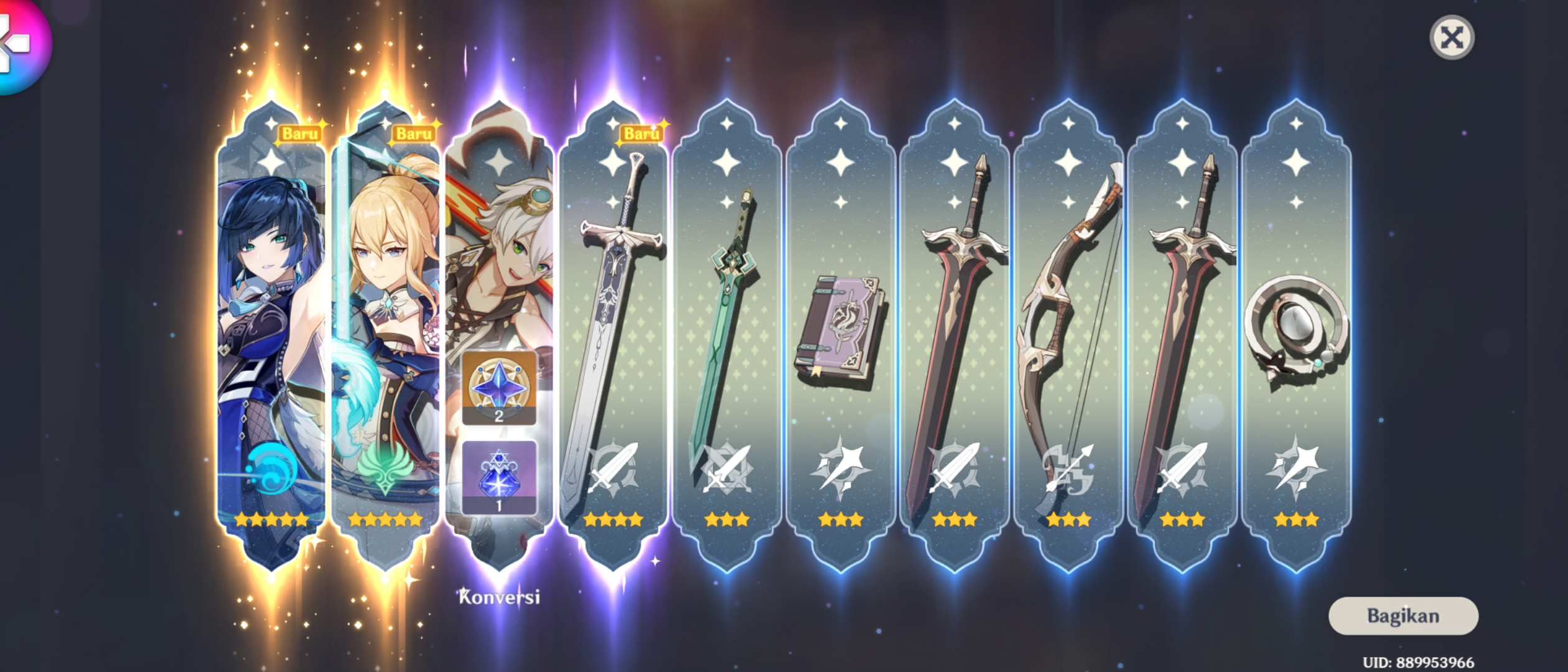 Hoki Pemula F2P Genshin Impact | HoYoLAB