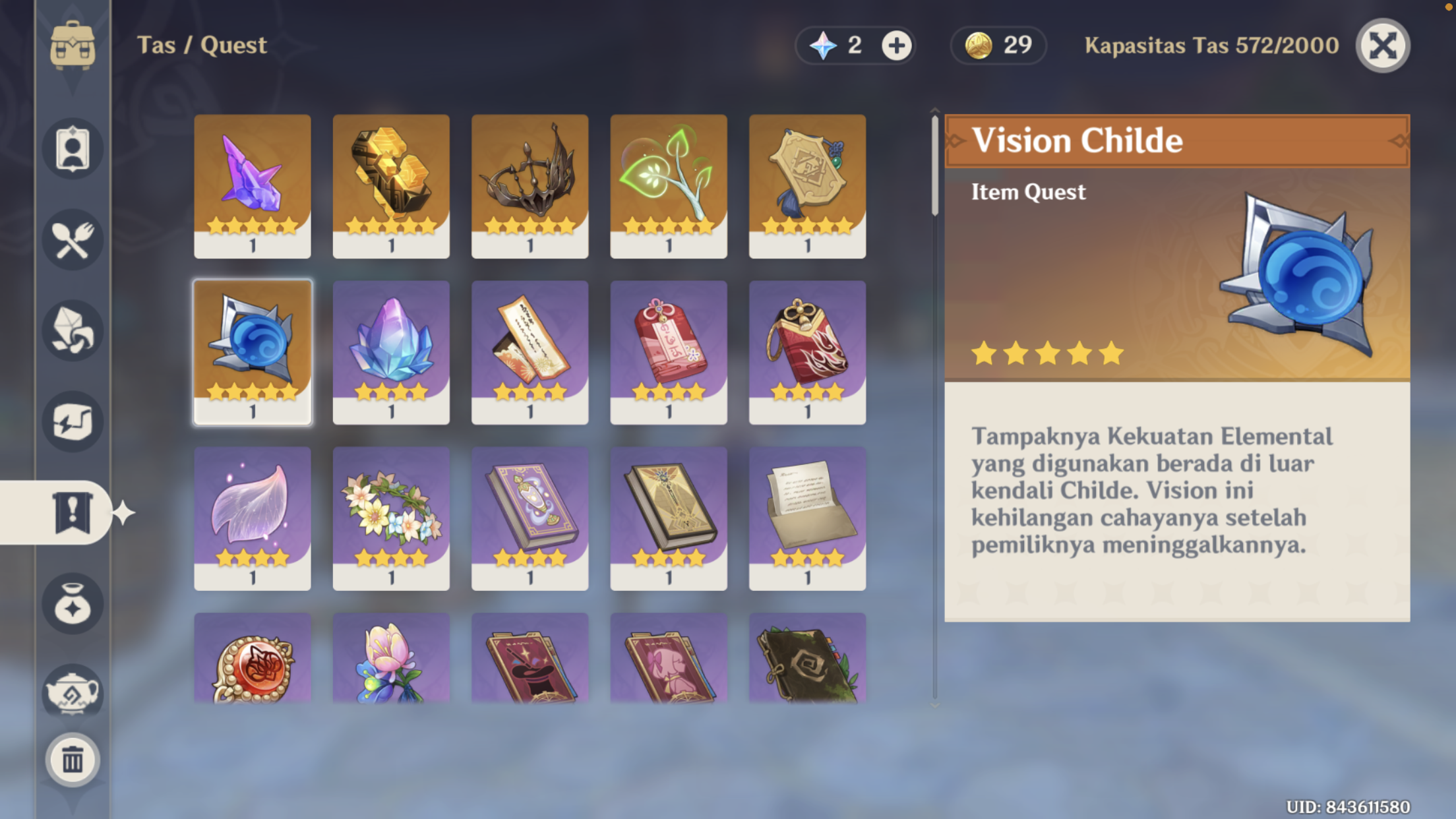 info jual vision childe, mora gw abisss😐 Genshin Impact | HoYoLAB