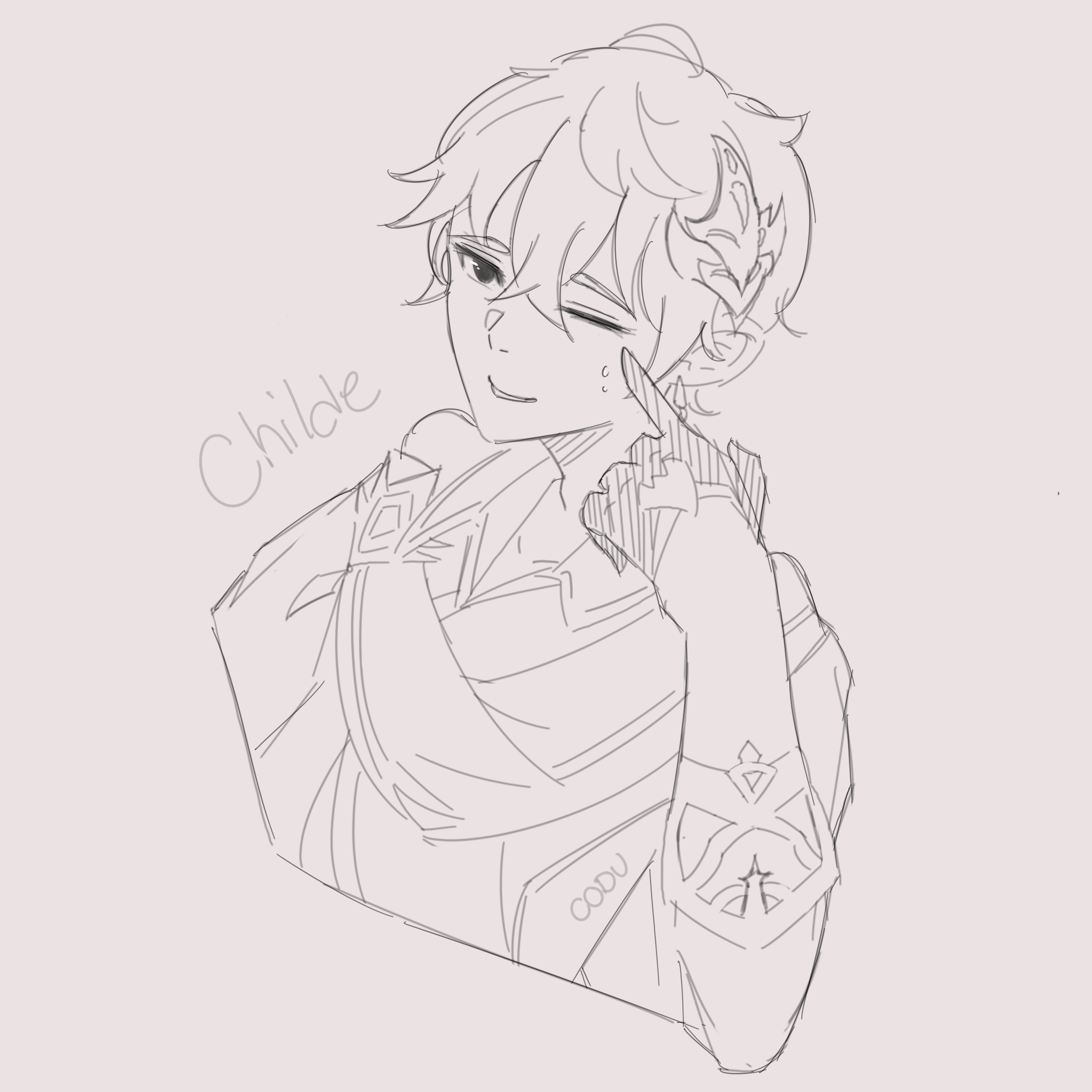 Childe Fan Art Submission Genshin Impact | HoYoLAB