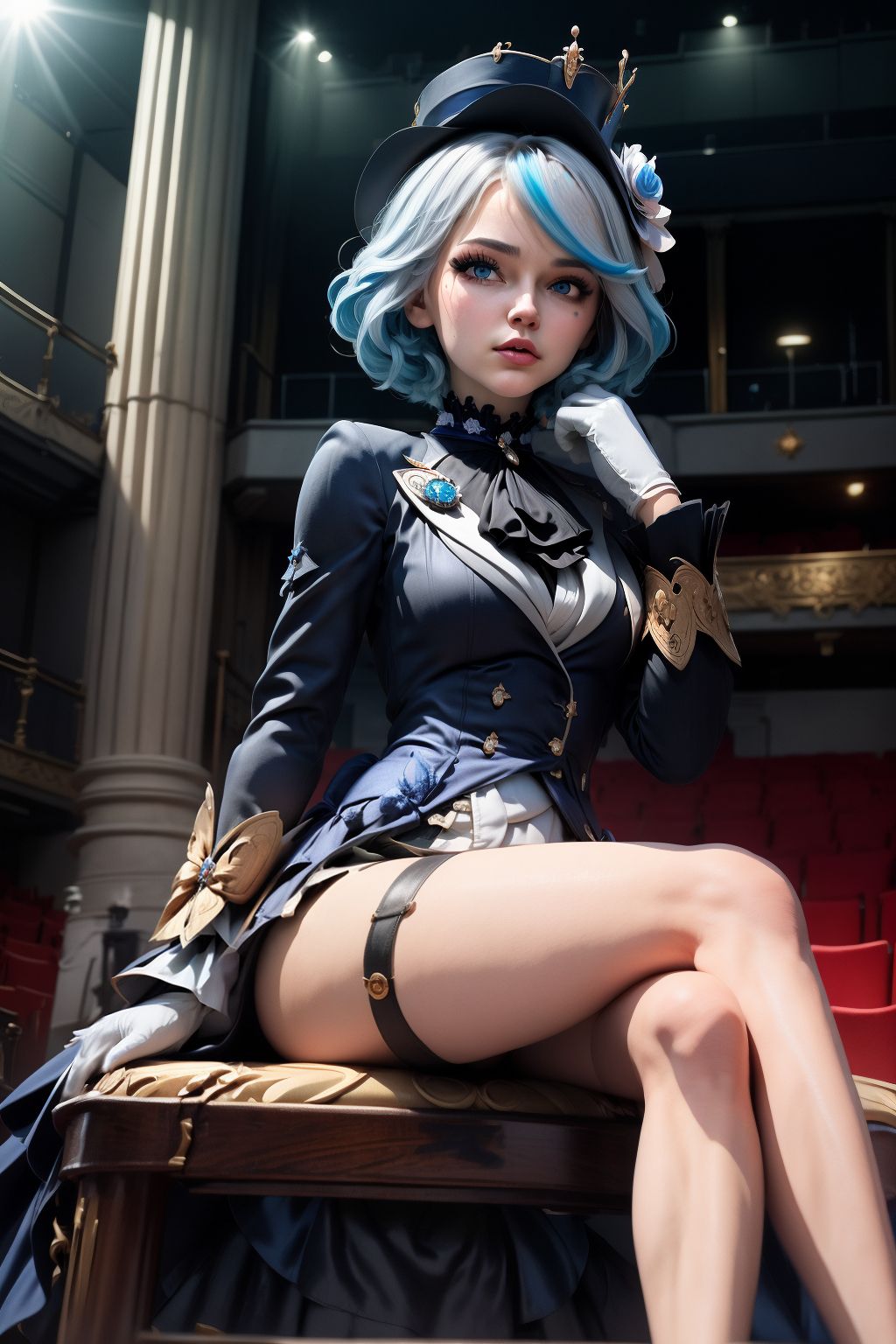 Focalors, Lady Furina AI 3DCG Genshin Impact | HoYoLAB