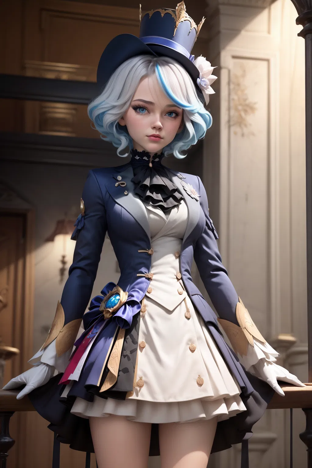 Focalors, Lady Furina AI 3DCG Genshin Impact | HoYoLAB