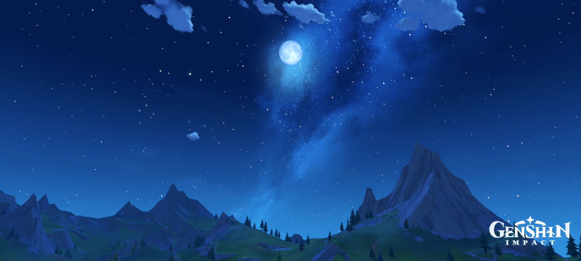 Beautiful Moon Genshin Impact | HoYoLAB